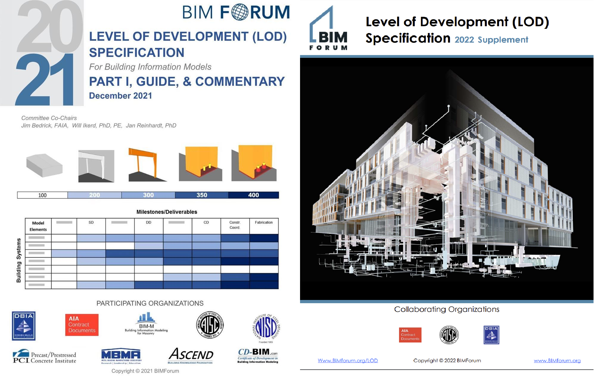 Level of Development (LOD) Specification – BIM Forum
