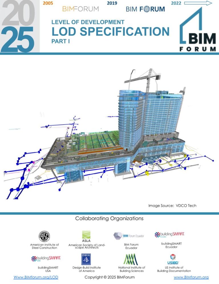 2025 LOD Specification Now Available – BIM Forum